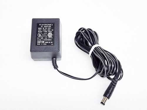 Genuine Plantronics DV-7520 AC Adapter 7.5VDC 200mA 5.5mmx2mm Tip Power ...