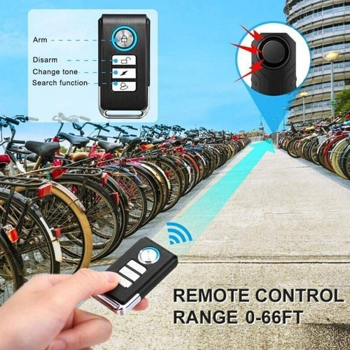 Motorbike Motorcycle Bike Remote Control Alarm Systems Anti Lot A3 ...