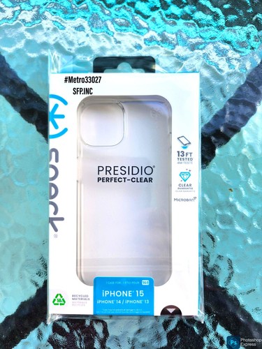 Speck Presidio Perfect Clear Case iPhone 15/ NEW RETAIL BOX "SALE" | eBay