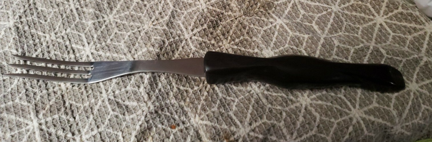 Cutco Turning Fork 1726 KD Classic Brown Handle 11" Made in USA Serving ...