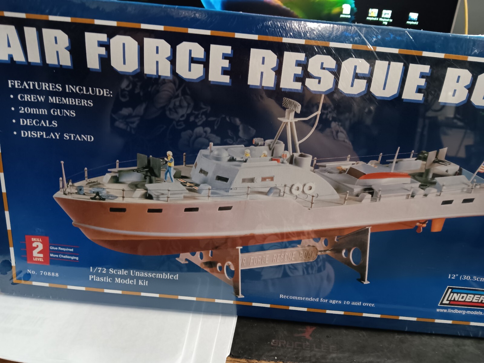 Lindberg Air Force Rescue Boat model kit | eBay
