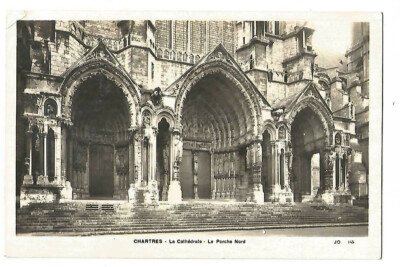 28 Chartres La Cathedral The Porch North | eBay