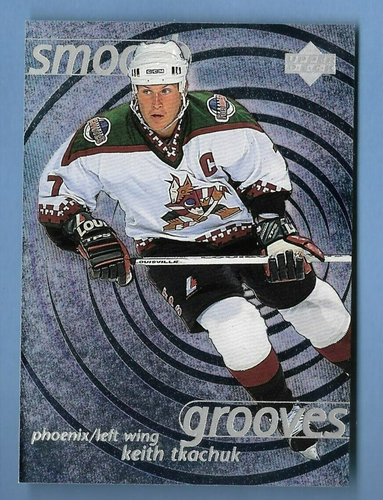 KEITH TKACHUK 1998 UPPER DECK SMOOTH GROOVES INSERT CARD #SG37 | eBay