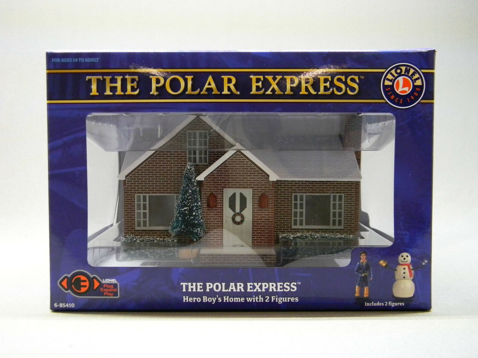 LIONEL POLAR EXPRESS HERO BOY HOUSE O GAUGE PLUG-n-PLAY santa figure 6 ...