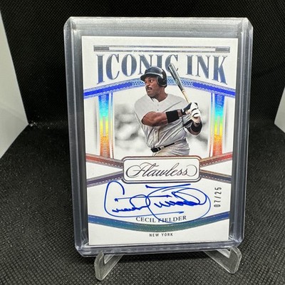2024 Panini Flawless Prince Fielder Iconic Ink Autograph Auto /25 - #II ...