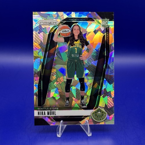2024 Panini Prizm WNBA Nika Mühl Ice Prizm #146 Rookie RC Seattle Storm ...