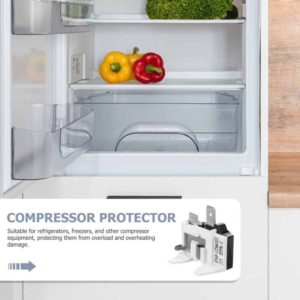 Compressor Protector Fridge Overload Protection for Refrigerator | eBay ...
