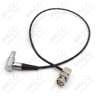 Timecode Cable Ambient NanoLockit 0B 5 pin to Zoom f4/f8 BNC | eBay