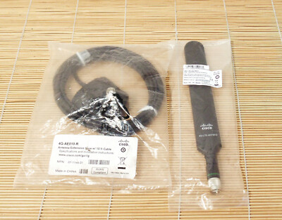 New Cisco 4G Antenna Kit 4G-LTE-ANTM-D and 3m Extention Stand 4G-AE010 ...