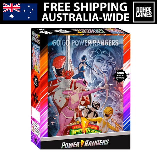 Mighty Morphin Power Rangers Go Go Impact MMPR Jigsaw Puzzle 1000 ...