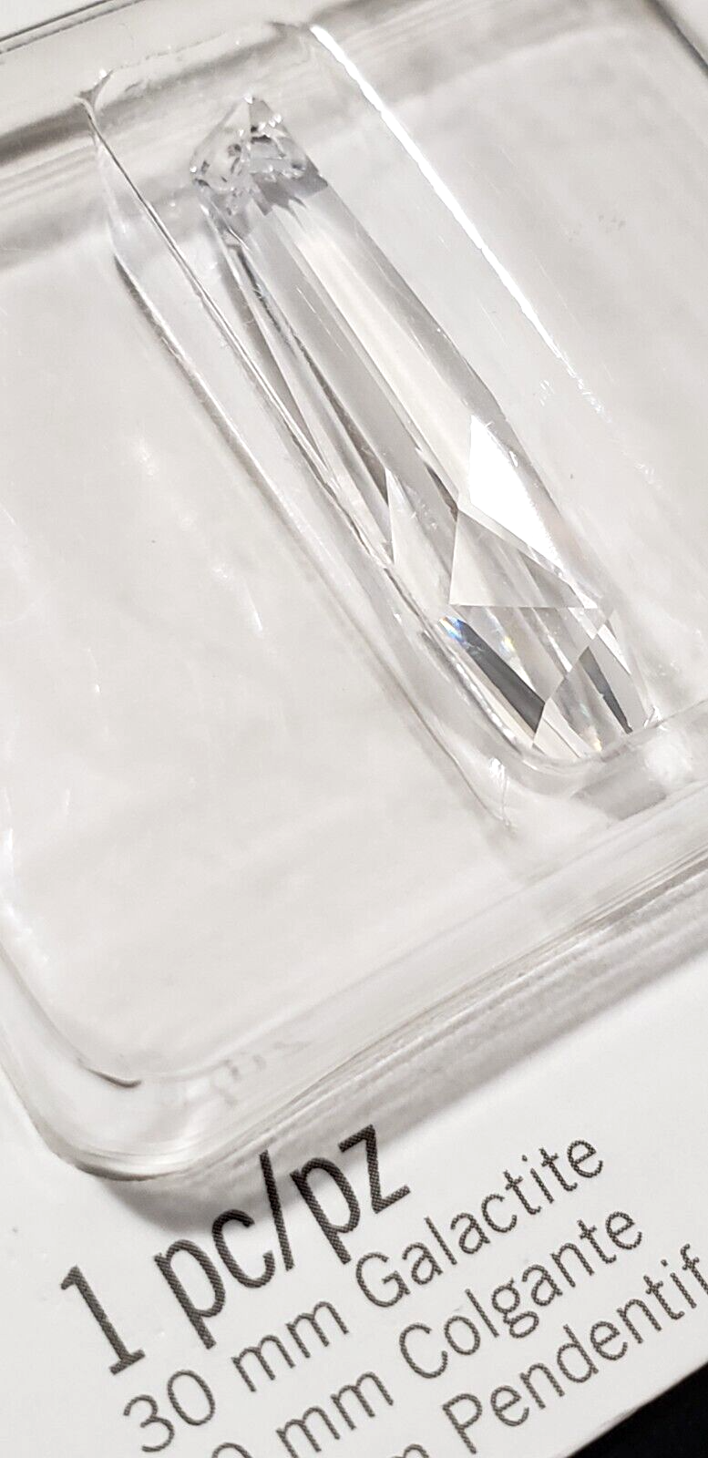SWAROVSKI Create Your Style 30 mm GALACTITE PENDANT - CRYSTAL | eBay