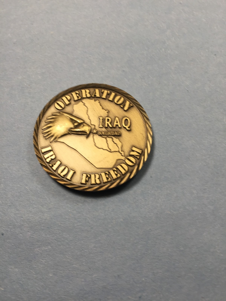 USMC Challenge Coin -Camp Fallujah, Iraq | eBay