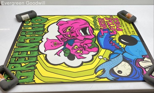 1993 BMG Music Poster Green Jello Three Little Pigs 22x29 Inches | eBay