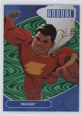 2023-24 Upper Deck DC Annual Green 105/499 Shazam! #27 0mm3 | eBay