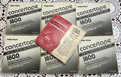 Reel to Reel Pre-recorded Tapes - 7 Inch (Sample of the many tapes ...