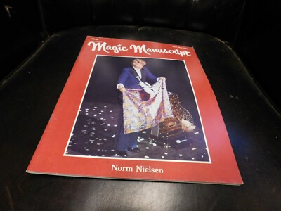 Tannen's Magic Manuscript Magazine April May 1983 Magician Norm Nielsen ...