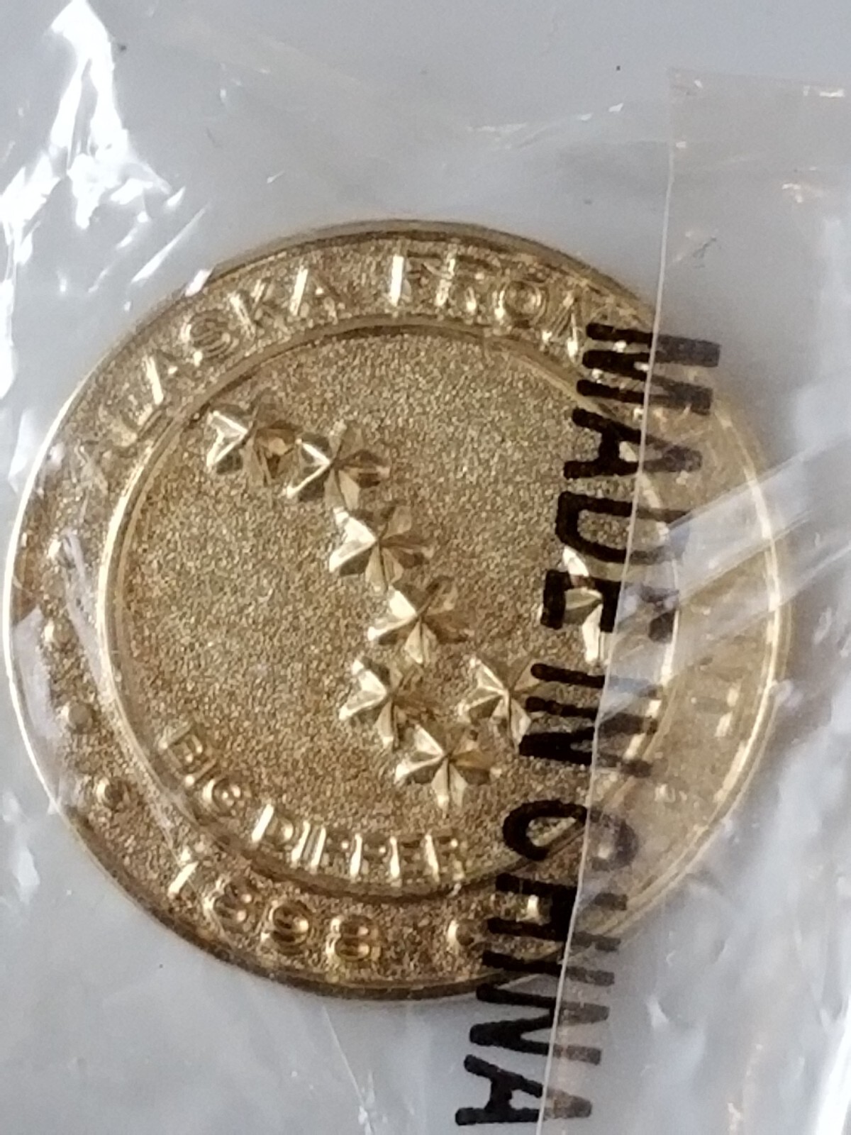 ALASKA FRONTIER MINT BIG DIPPER 1898 ANGLER COIN TOKEN. | eBay