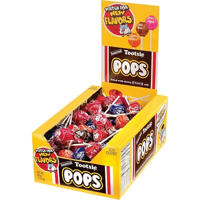 Tootsie Roll Assorted Pops 100 Count | eBay