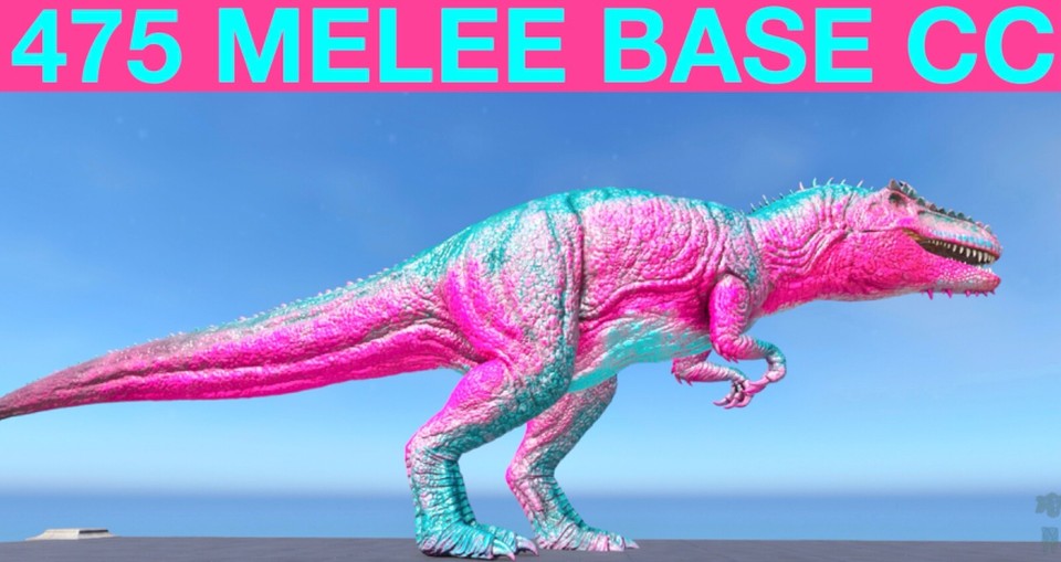 CC 475 Melee Giga Ark Survival Ascended ASA PVE Xbox/PC/PS Cotton Candy ...