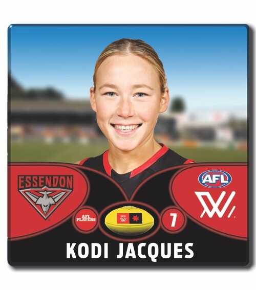 AFLW S8 Essendon Football Club - JACQUES, Kodi | eBay
