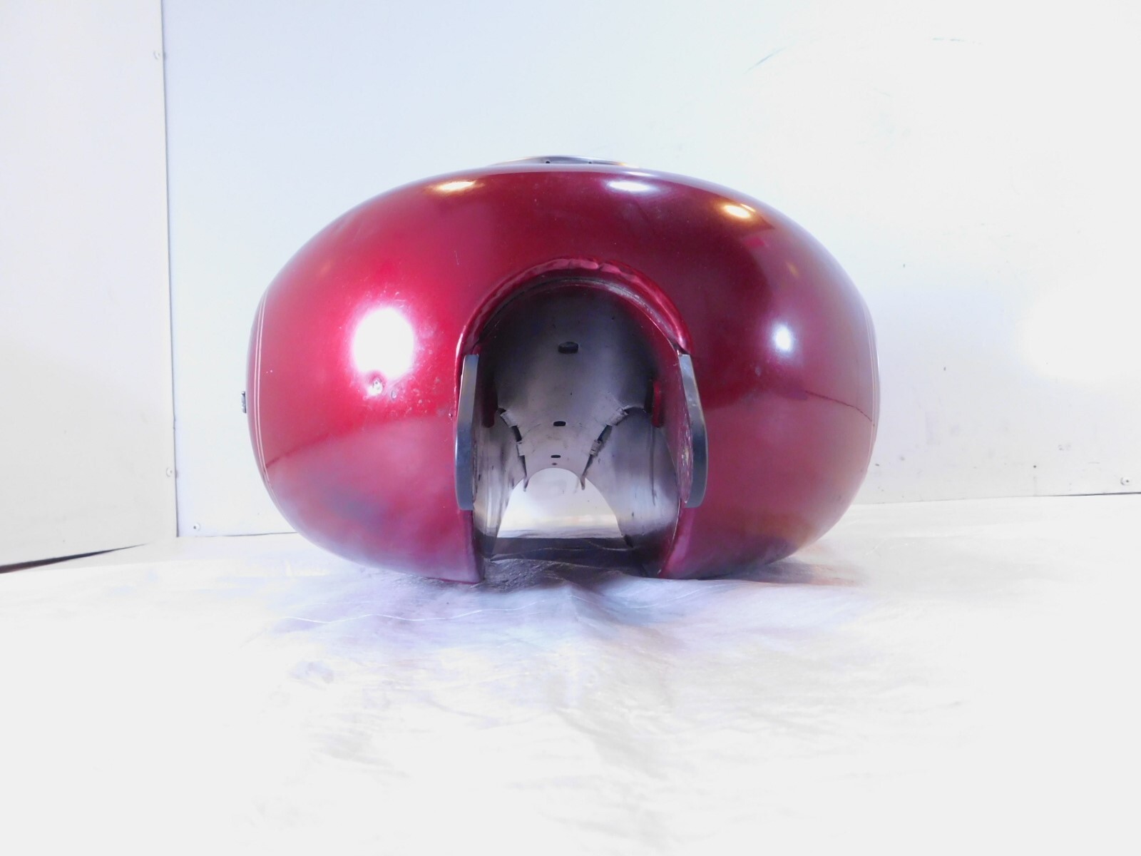 Harley Davidson Sportster 883 & 1200 Custom & Low Red 4.5 Gallon Fuel ...