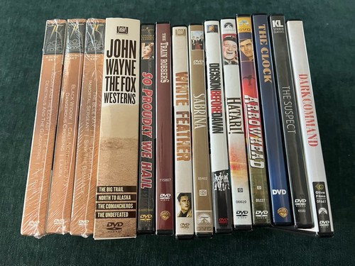 Classic Film DVD Lot - Kino Lorber Olive Films Fox Warner Archive ...