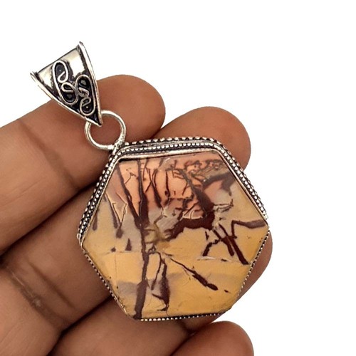 Picture Jasper Jewelry Gemstone Pendant 2" | eBay