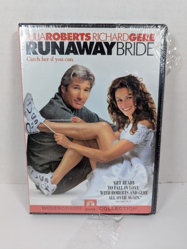 Runaway Bride (DVD, 2000, Widescreen) NIB Julia Roberts, Richard Gere ...