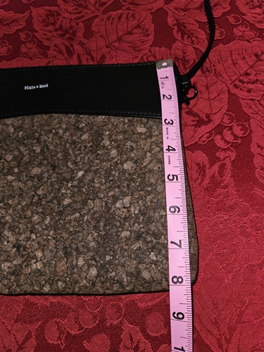 Pixie Mood Nicole Pouch Black Vegan/Faux Leather & Cork Crossbody Bag NEW | eBay