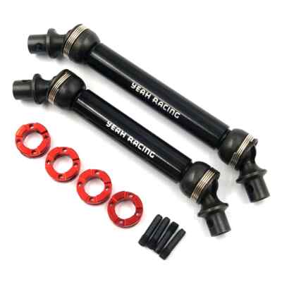 Yeah Racing Axial SCX10 III HD Steel Front & Rear Center Drive Shaft ...