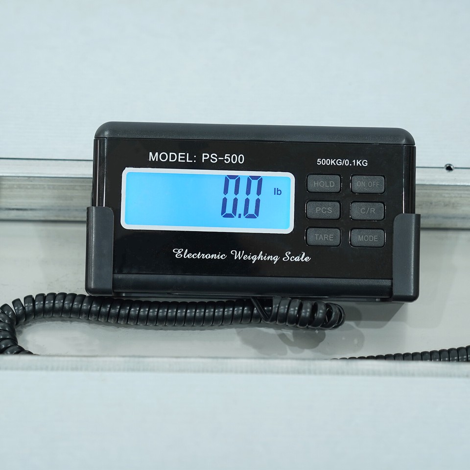 1000lbs Animal Scale Stainless Platform Scales for Hogs Goat Sheep ...