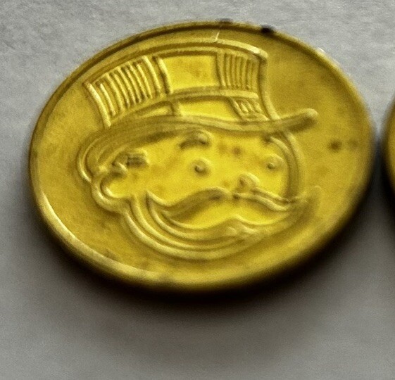 Rare Franklin Mint Monopoly Chair -Side Medal/ Medallion/ Coin ...