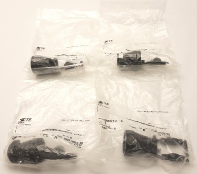Lot of 4 TE Connectivity 206070-8 Cable Clamp Kit, Standard, Shell Size ...