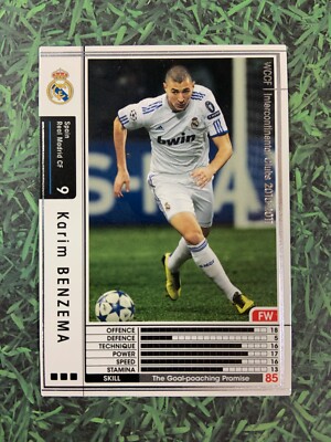 Panini WCCF 2010-11 Karim Benzema Real Madrid Football Soccer card | eBay