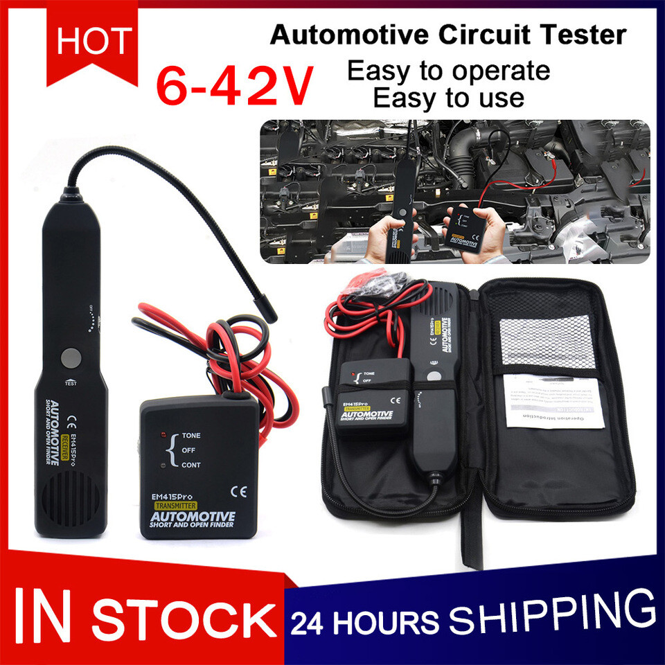 6~42V Digital Automotive Wire Finder Short Open Circuit Tester Cable ...