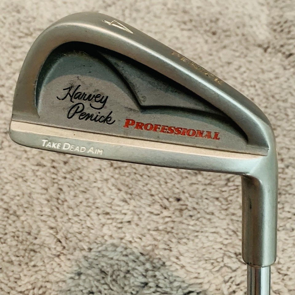 Harvey Penick Professional Take Dead Aim iron set 4-10 Irons & 3 Wood ...