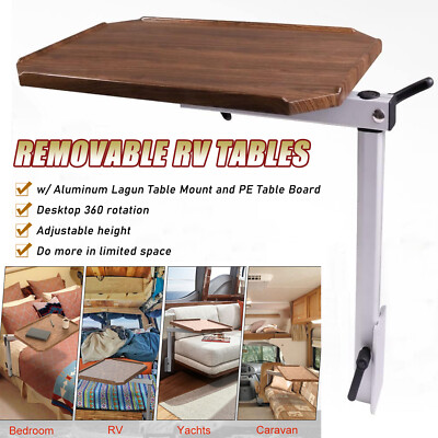 Removable Marine / RV Tables with Aluminum Lagun Table Mount & PE Table ...