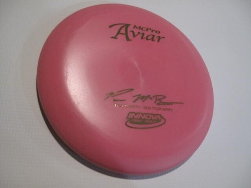 2014 Paul McBeth McPro Aviar 172g Pink with 1050 Bottom Stamp NEW ...