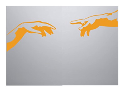 Michelangelo Creation Decal Vinyl Sticker for Laptop Crafts Car Windows ...