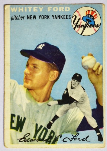 1954 TOPPS 37 Whitey Ford Signature | eBay