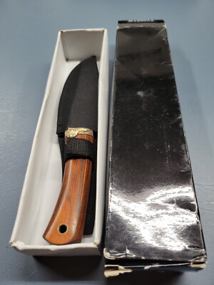 bud k knife Fixed Blade with nylon sheath. | eBay