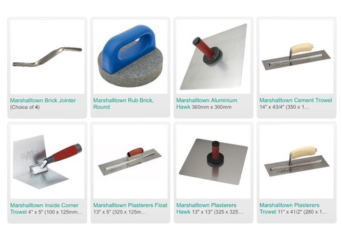 Marshalltown 1D 13" Aluminum Hawk - Silver for sale online | eBay