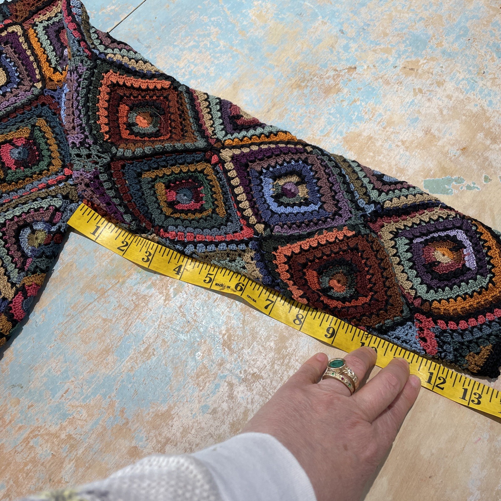 70. Peruvian Connection crochet granny squared Pima c… - Gem