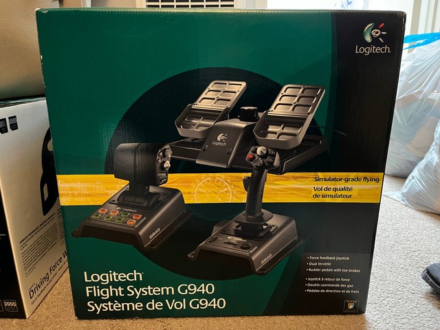 Logitech G940 (942-000011) Flight Simulator for sale online | eBay