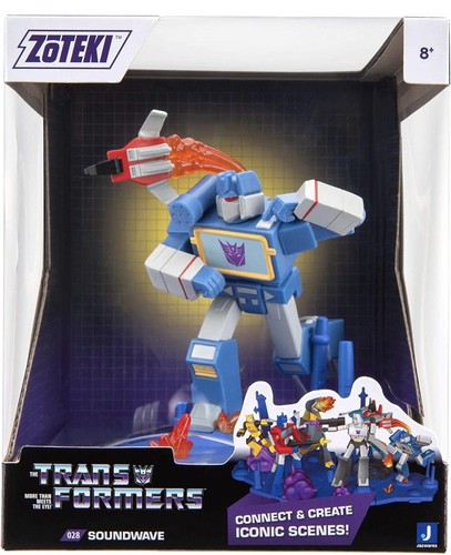 2021 Jazwares Zoteki Transformers Soundwave Diorama 6" Action Figure ...