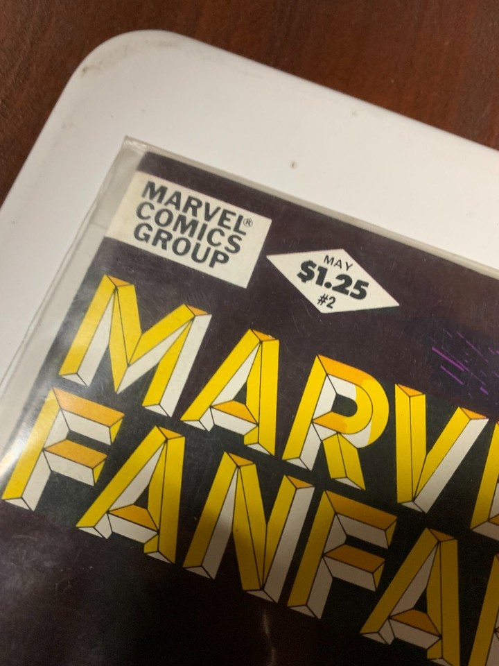 Marvel Comics "Marvel Fanfare" 1982 No. 2 Cover by Michael Golden ...