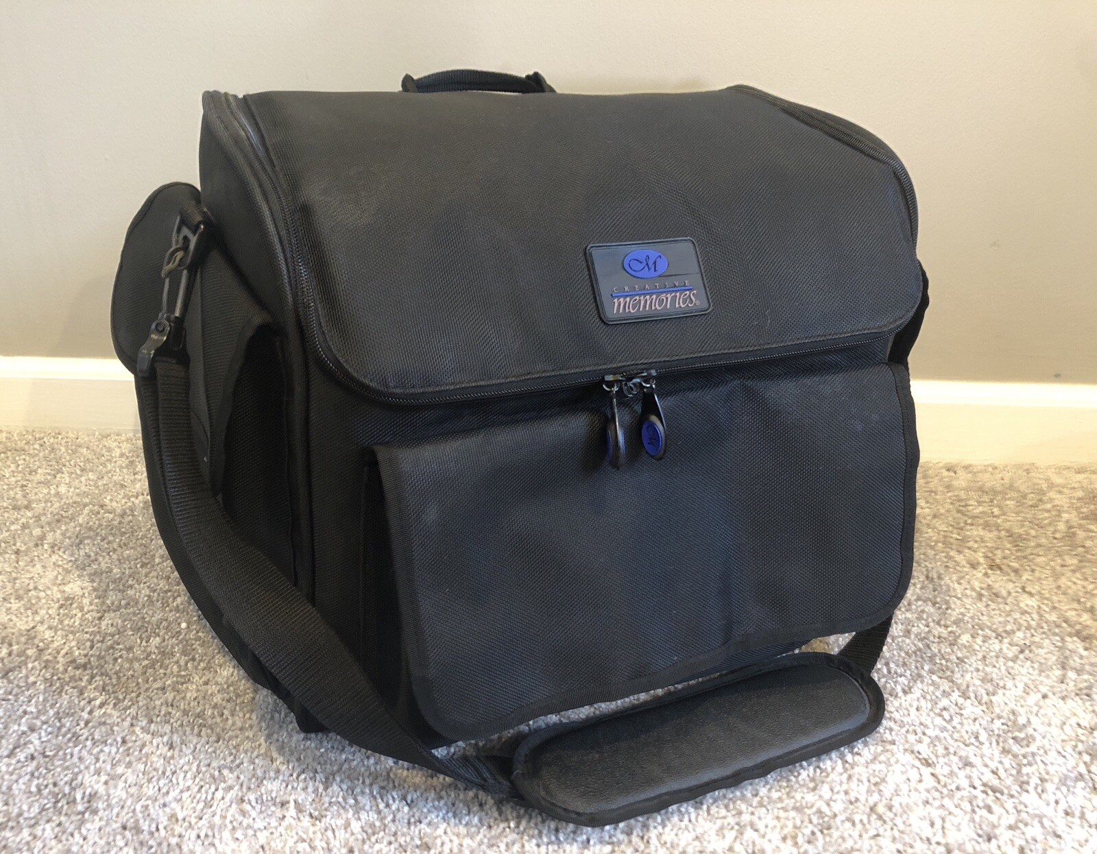 Creative Memories Memory Mate Scrapbook Organizer Bag Large Storage ...