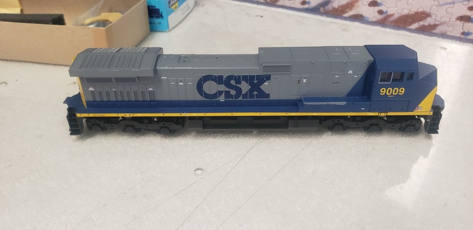 HO SCALE ATHEARN RTR C44-9W DASH 9 CSX #9009 DUMMY DIESEL LOCOMOTIVE🔥🔥🔥🔥🔥 | eBay
