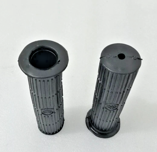SUITABLE FOR VESPA RUBBER HAND/HANDLE GRIP PAIR PX/PE/LML/STAR/STELLA ...