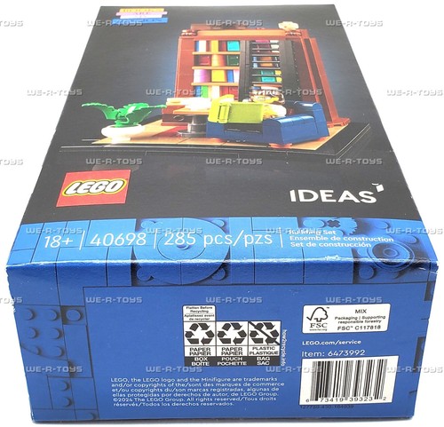 Lego Ideas Books Are My Passion Library 285 Pieces Building Set 2024 ...